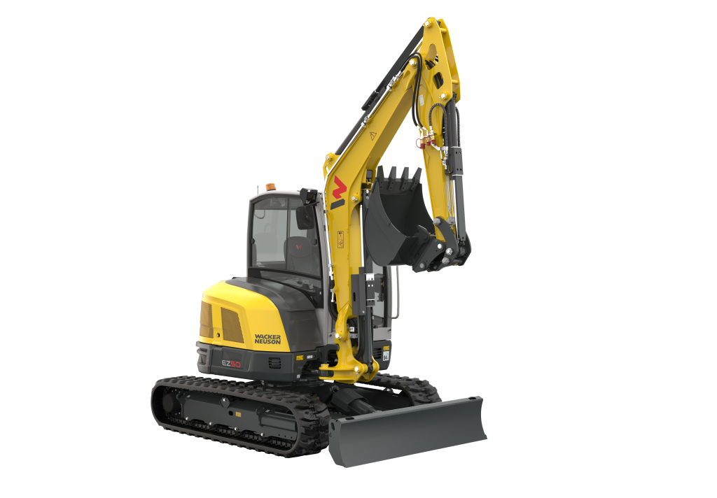 Wacker Neuson EZ50 Zero Tail Excavator - Beacon Equipment